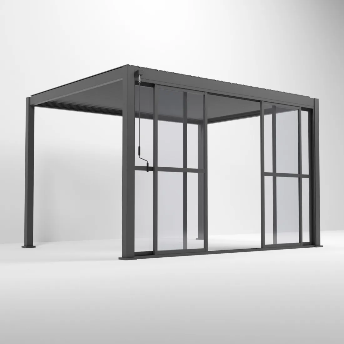 Titan 4m Transparent French Sliding System