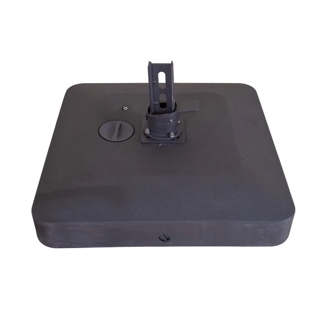 Fillable Plastic Base with Wheels
