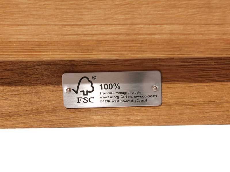 Regent FSC teak Certified 1m Table