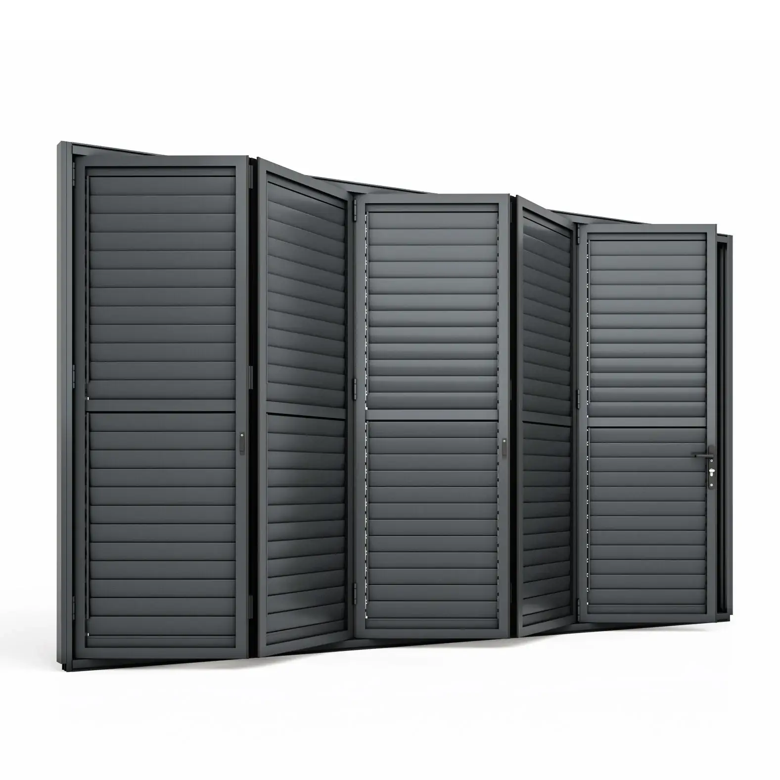 Eden Pergola Bi Folding Louvre Door - 4m